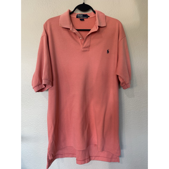 Polo Ralph Lauren | Shirts | Polo Ralph Lauren Coral Polo Shirt Mens 0 ...